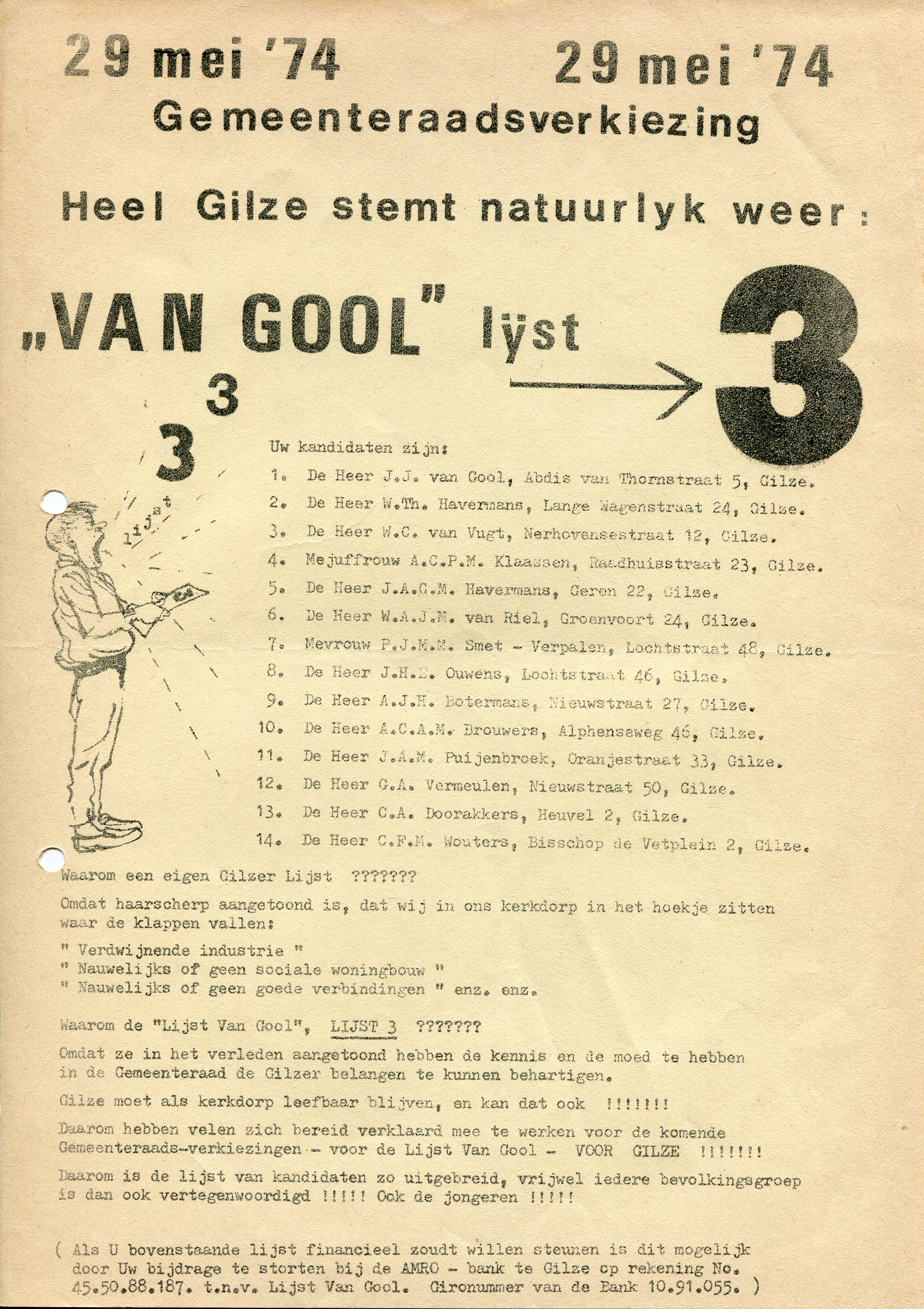 1974 Lijst van Gool (3) - Heemkring Molenheide